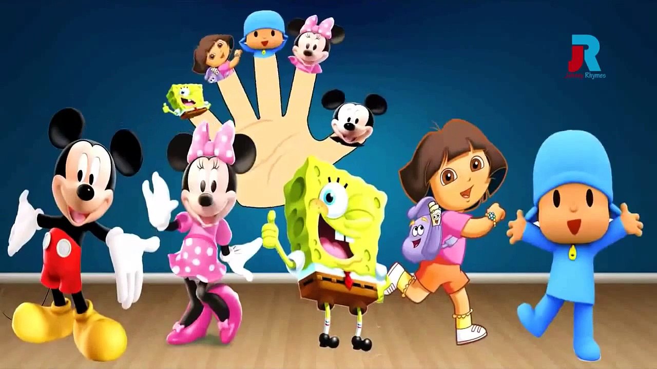 Dora The Explorer Finger Family Nursery Rhymes 3D Dora Cartoon ...
