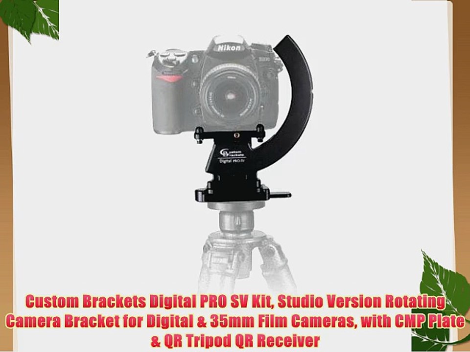 Custom Brackets Digital PRO SV Kit Studio Version Rotating Camera Bracket for Digital - video ...