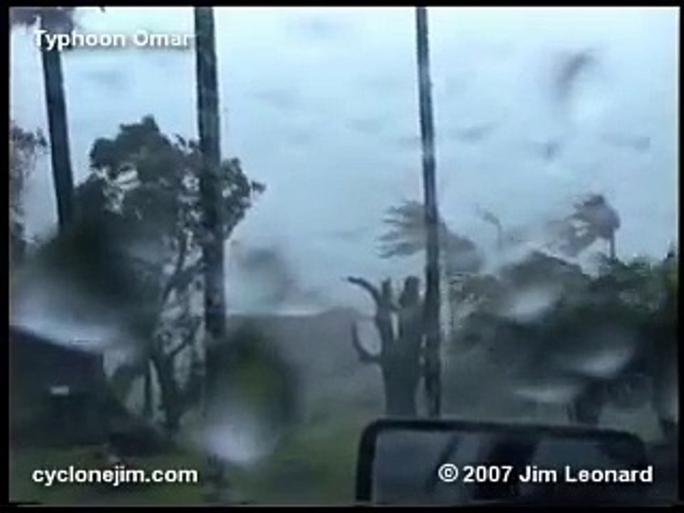 Typhoon Omar at Yigo, Guam - August 28, 1992 - video Dailymotion