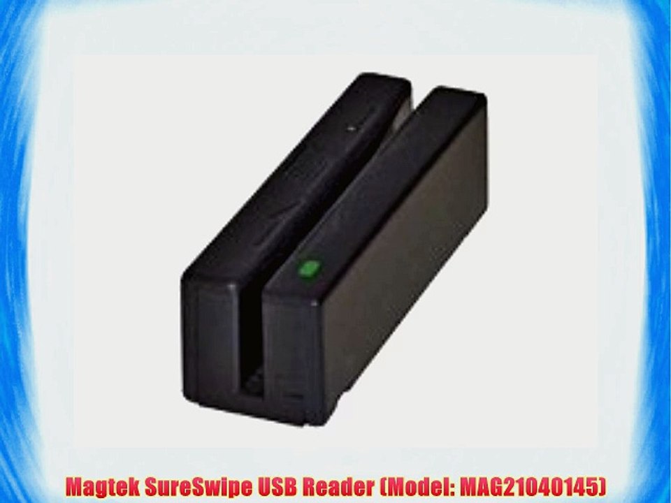 Magtek SureSwipe USB Reader (Model: MAG21040145) - video Dailymotion