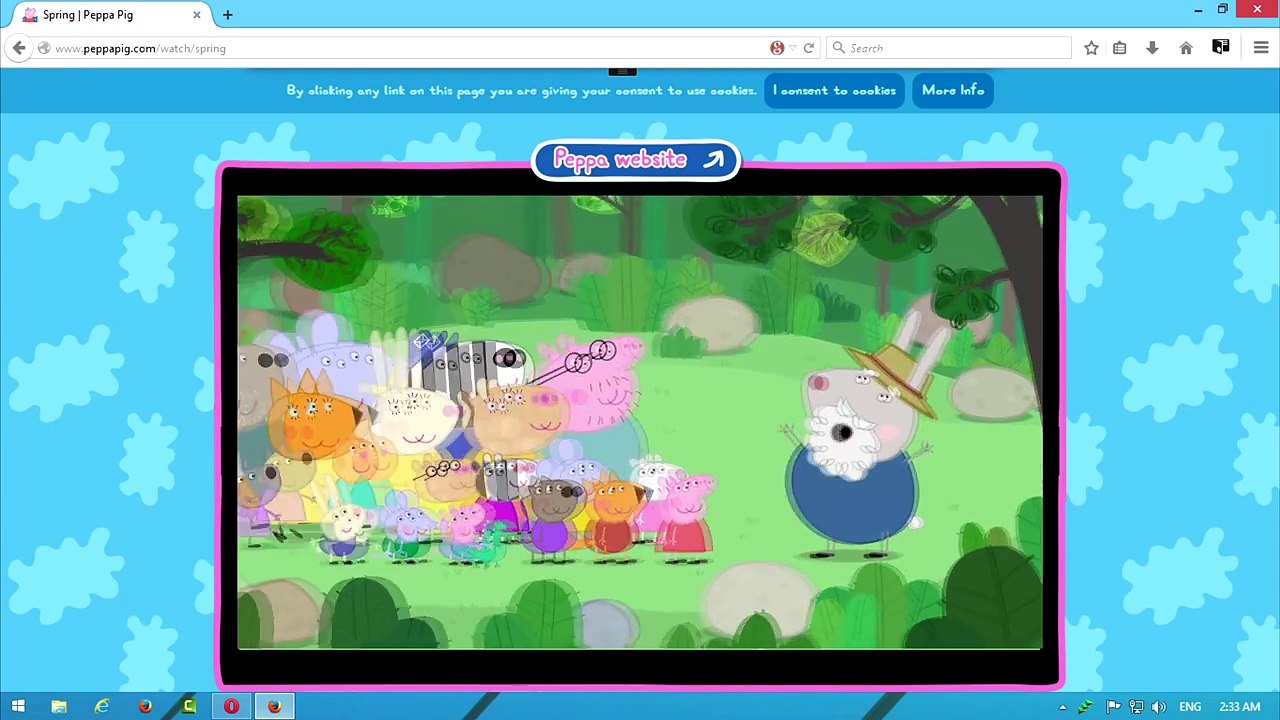 Peppa Pig - Grampy Rabbit's Dinosaur Park - video Dailymotion