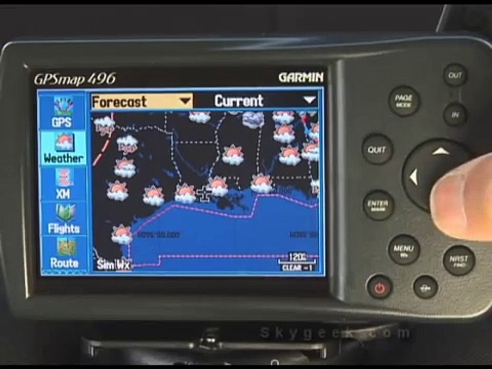 Garmin Gpsmap 496 Color Aviation Pilot Avionics Gps AIRGIZMOS Panel