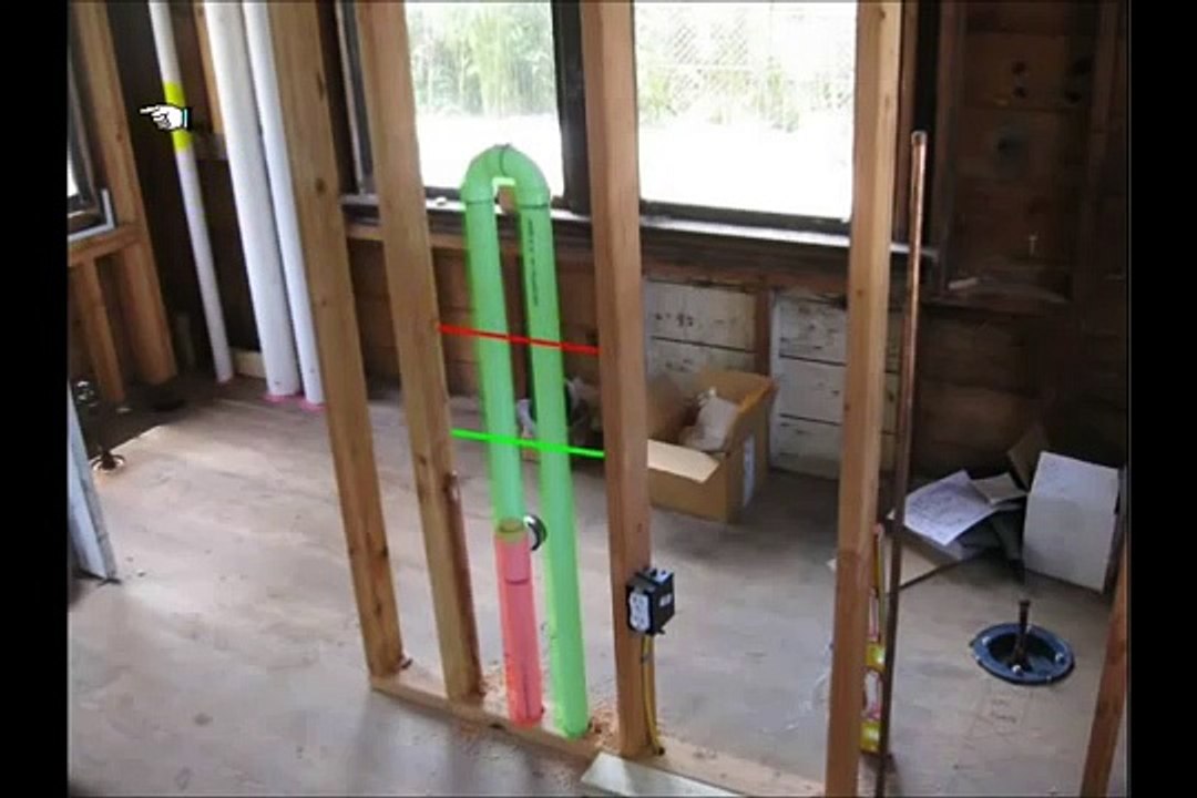 Plumbing an Island Fixture Vent / Bow Vent / Chicago Loop - video ...