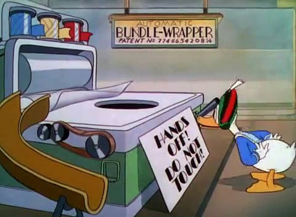 Donald Duck - Modern Inventions (1937) - video Dailymotion