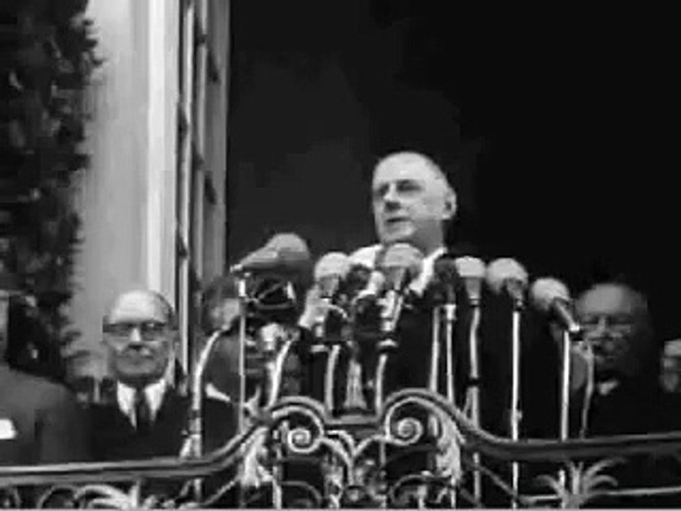 Discours de Charles de Gaulle en allemand (Bonn, 4 septembre 1962 ...
