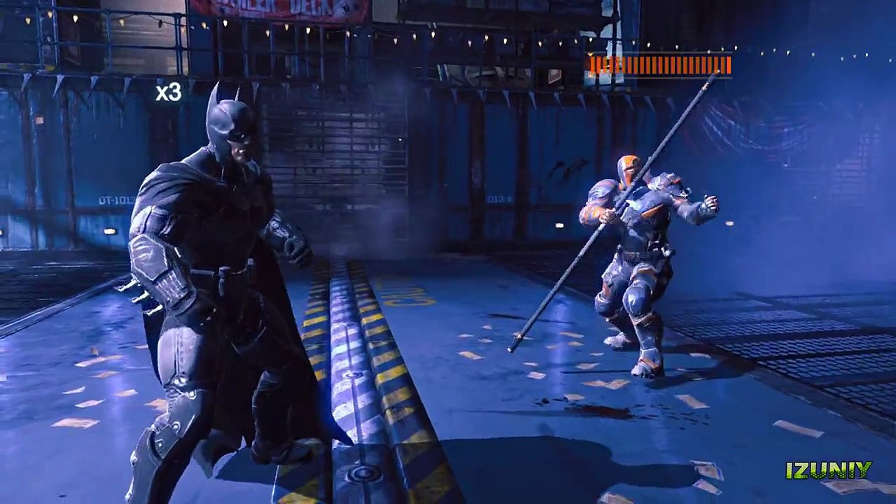 BATMAN Vs. DEATHSTROKE Full Boss Fight - Batman Arkham Origins - video Dailymotion