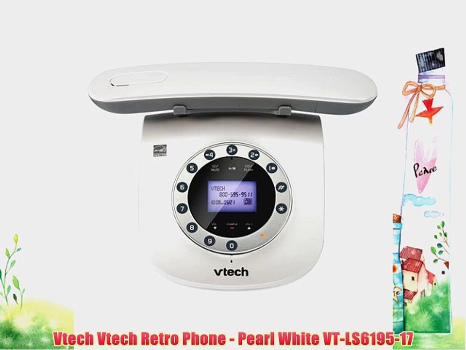 Vtech Vtech Retro Phone - Pearl White VT-LS6195-17 - video Dailymotion