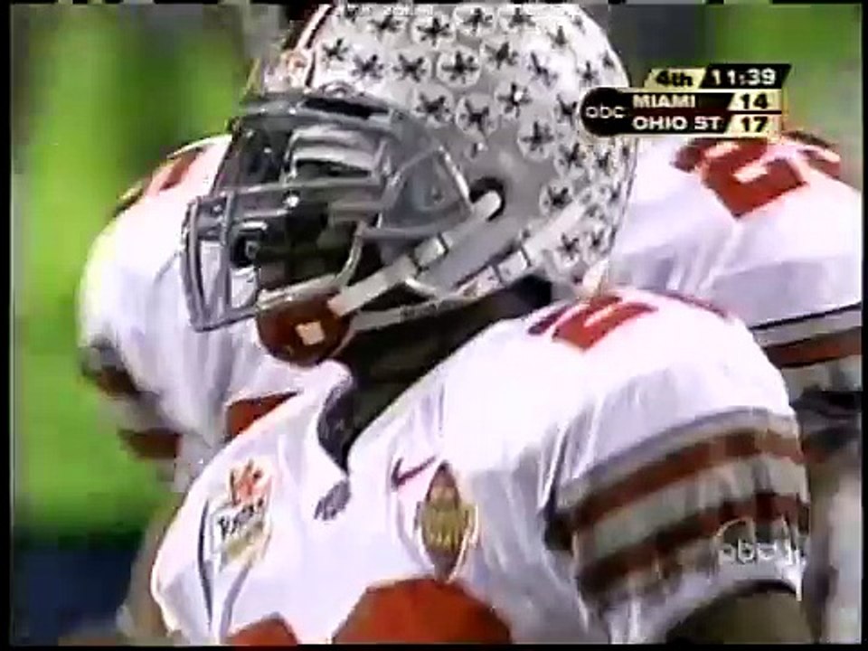 Willis McGahee - Knee Injury Fiesta Bowl National Title 2002 - video ...