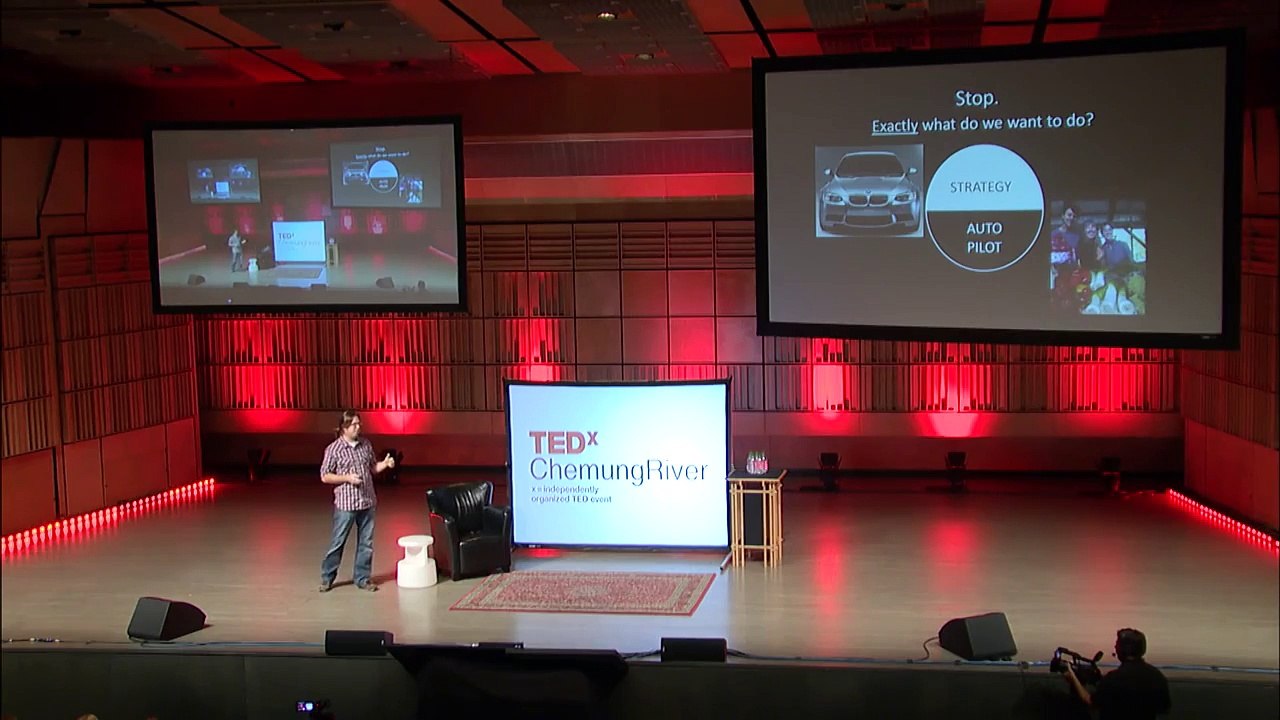 It pays to think with strategy: Matthew LeRoux at TEDxChemungRiver ...