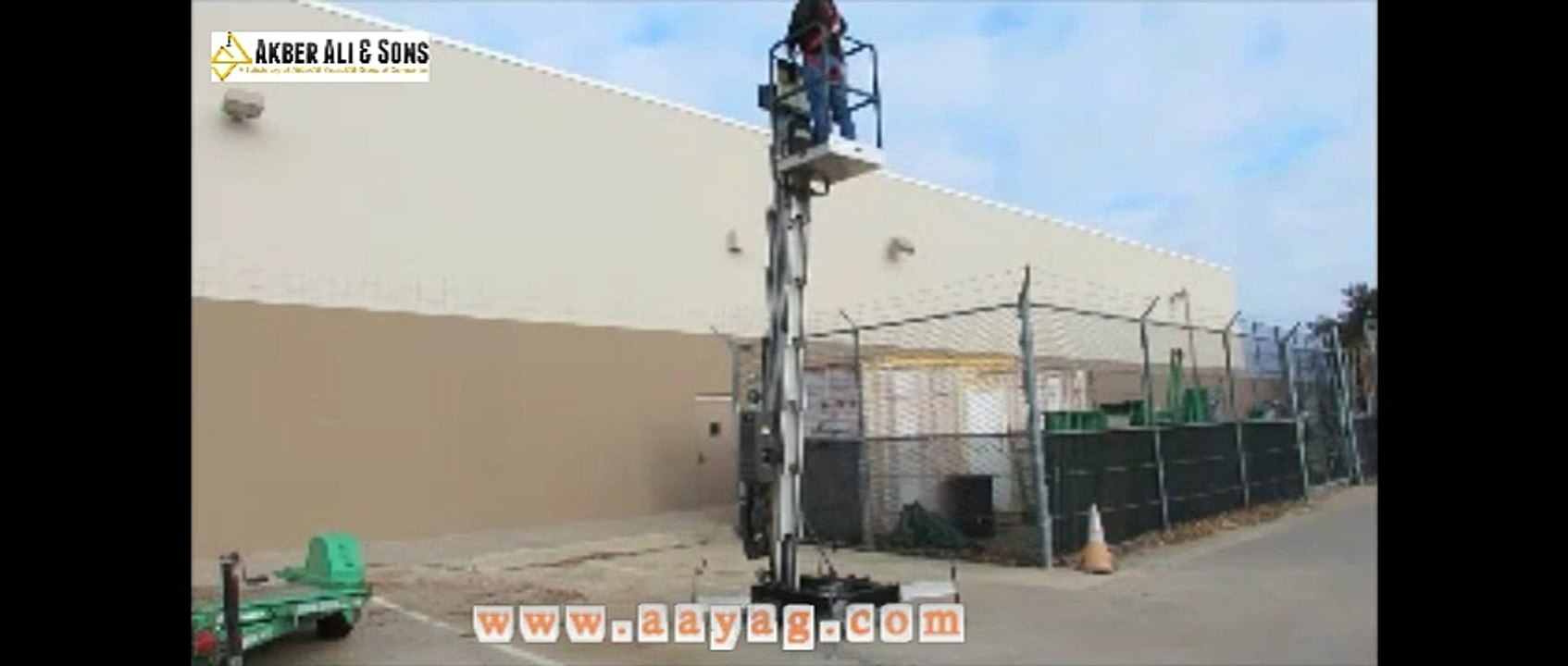 JLG 30AM-DC 30' Push Around Vertical Mast Lift Basket - video Dailymotion