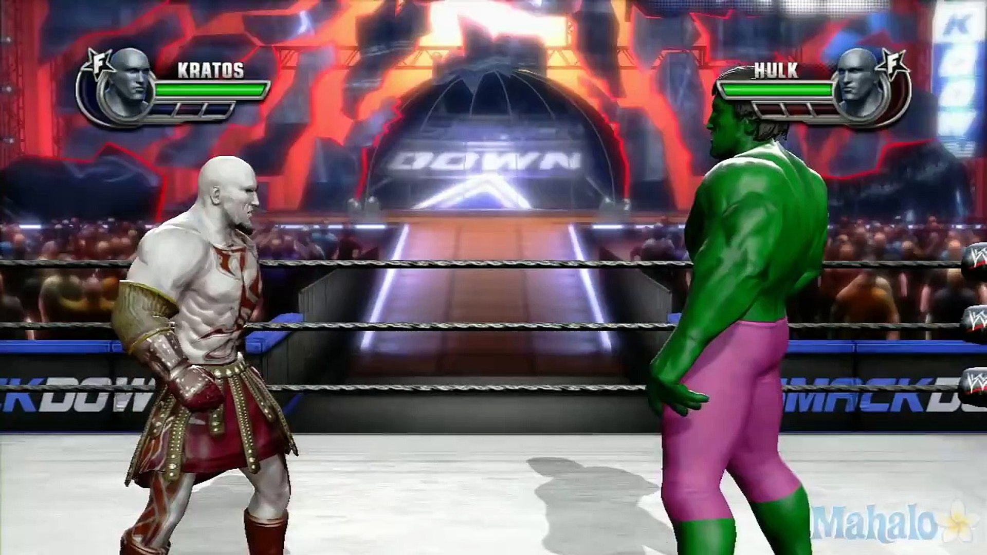 Hulk Vs God Of War