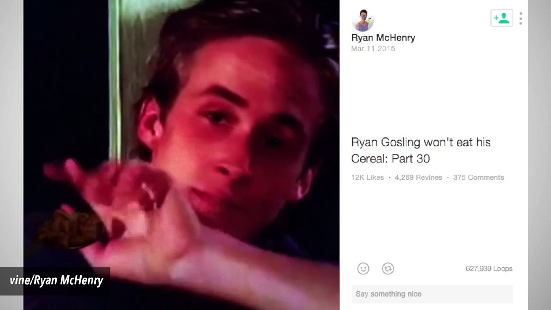 Boy Eating Cereal Meme