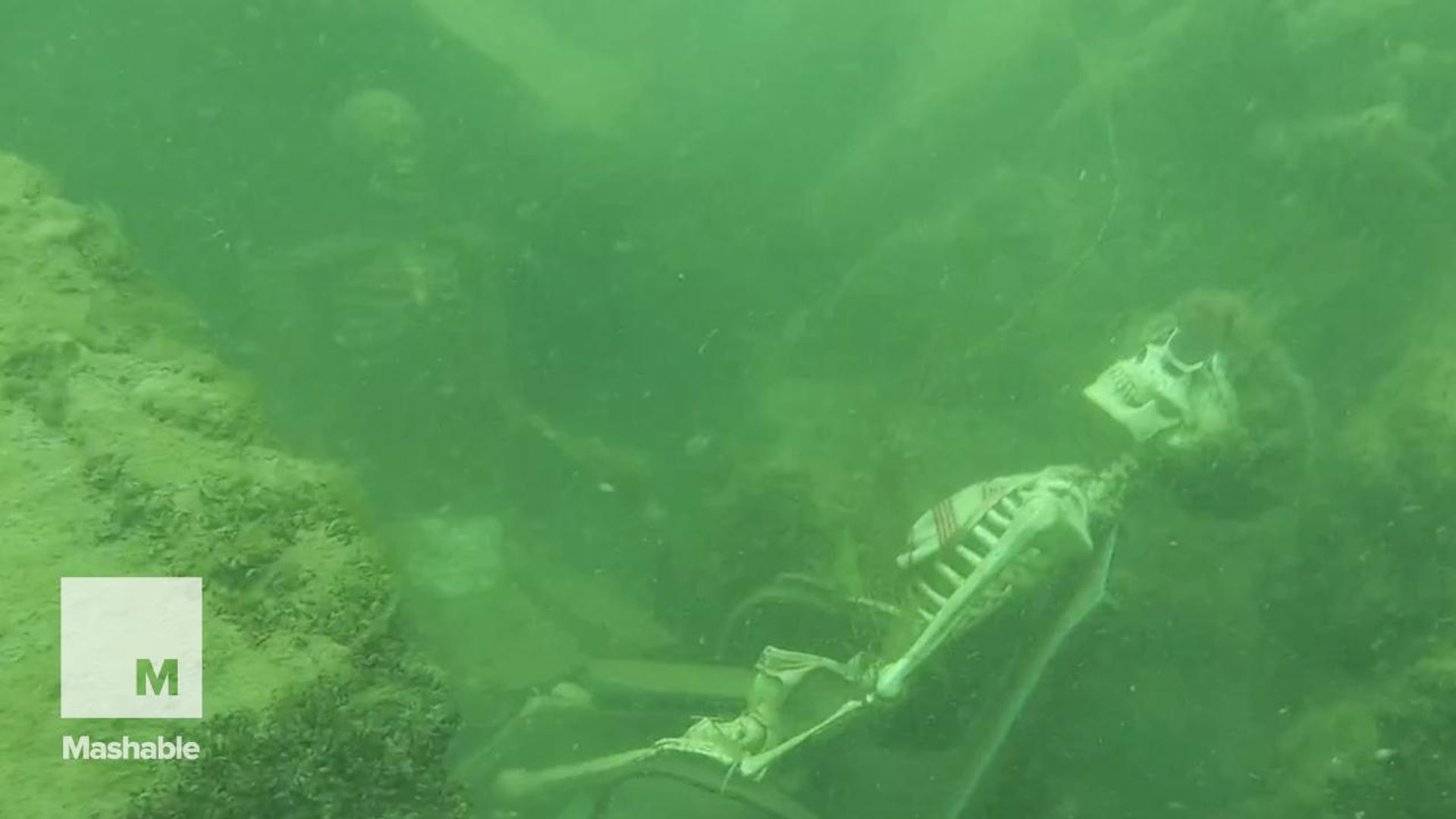 Titanic Underwater Skeletons