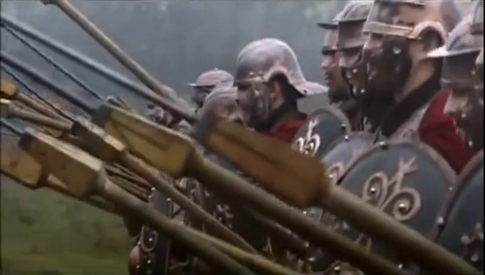 Hbo Rome Battle Titus Pullo Meets Grown Up Augustus Octavian On A