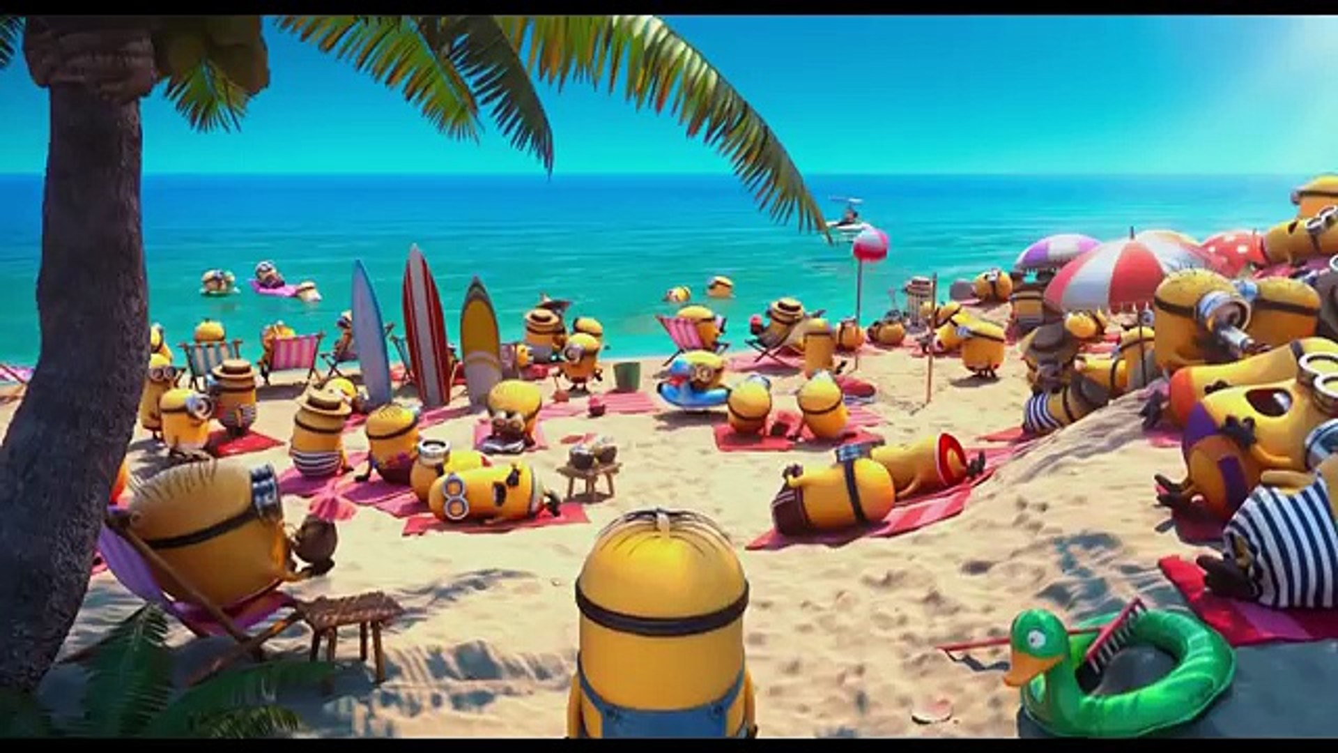 Despicable Me 2 Minions Beach