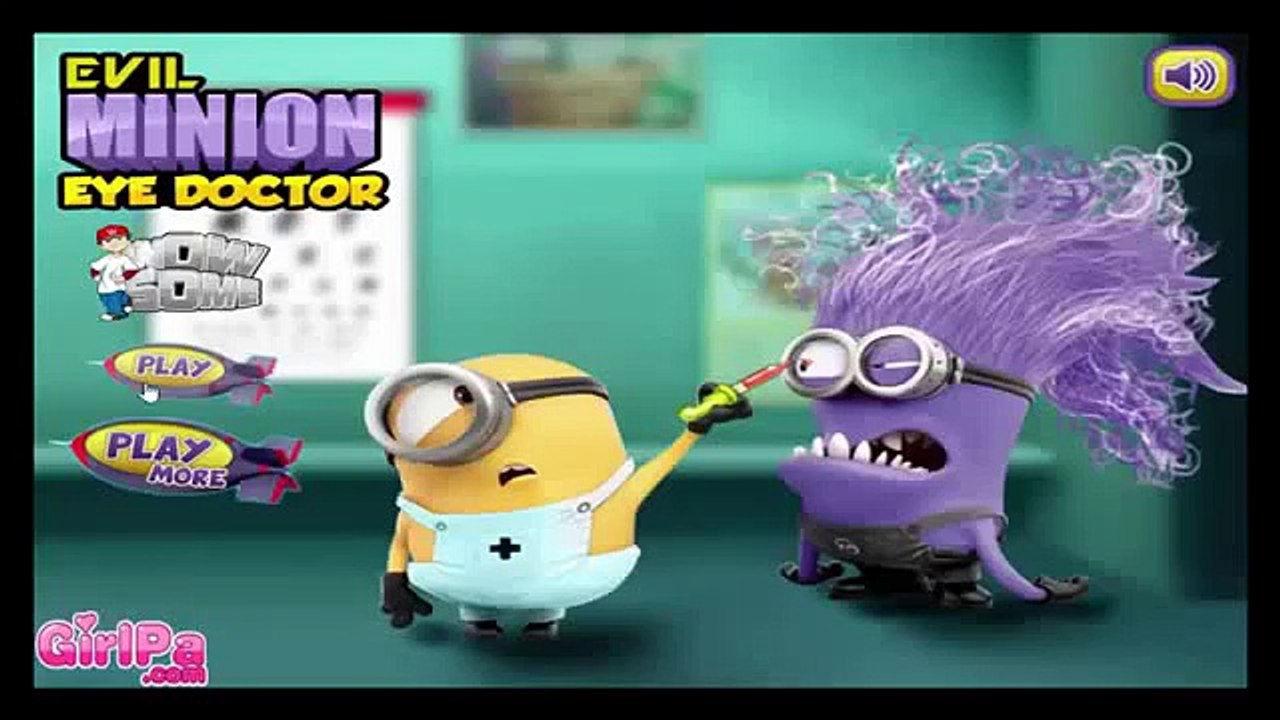 Despicable Me 2 Evil Minion Eye Doctor Funny Minion For Kids - video ...