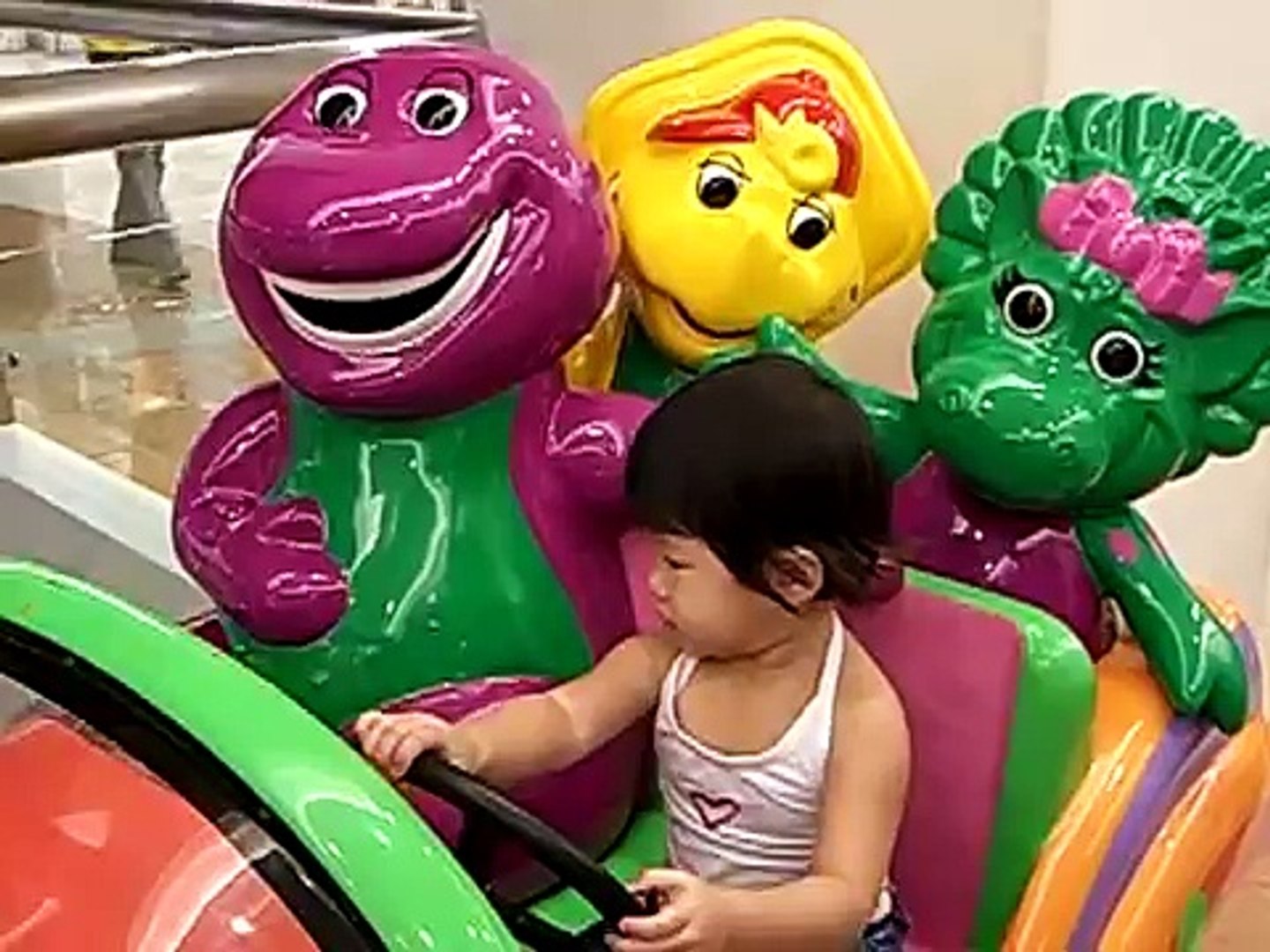 Barney Ride Chuck E Cheese