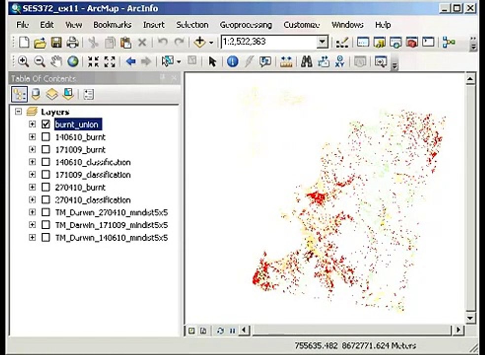 Landscape metrics - analysing patches with Patch Analyst for ArcGIS ...