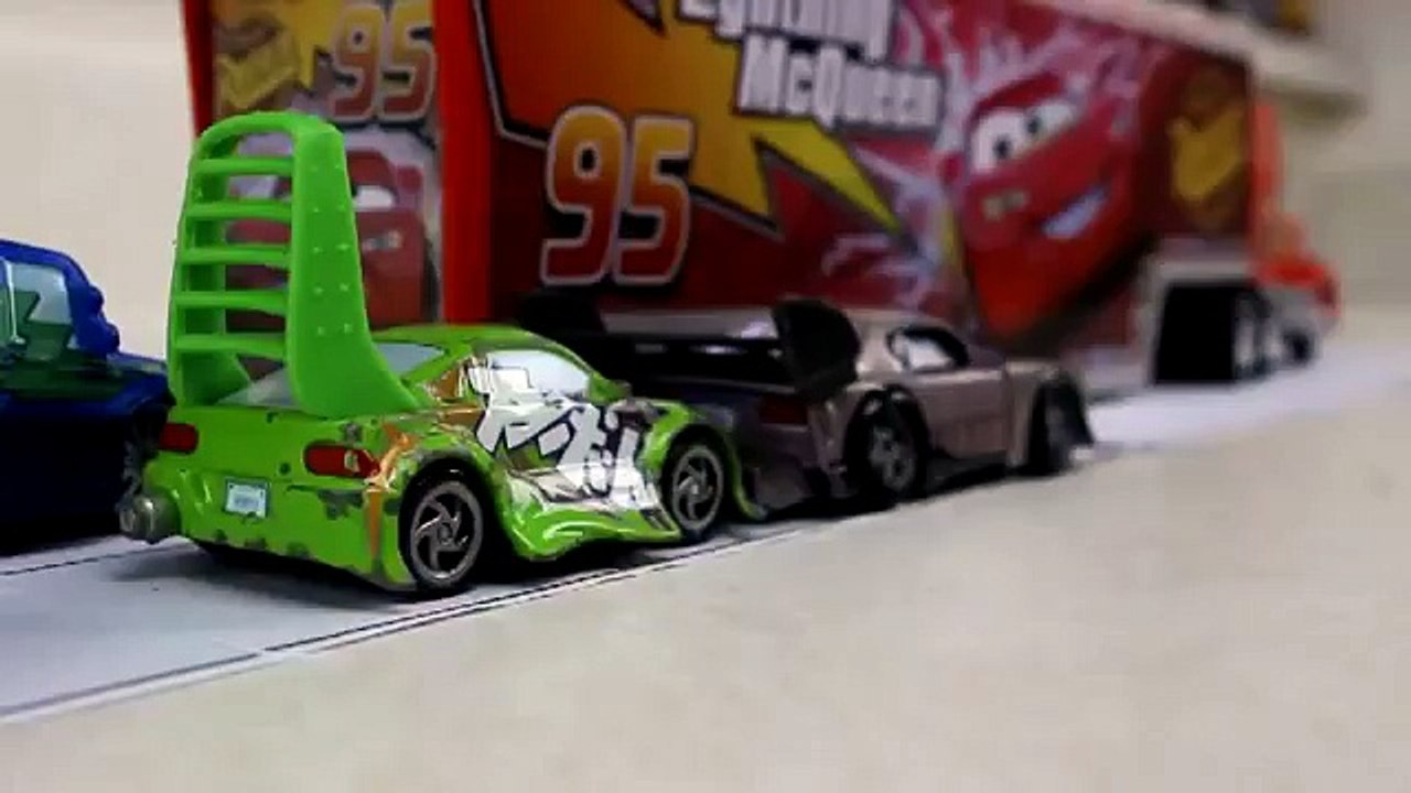 Disney Pixar Cars Stop Motion Animation Scene Mack Falls Asleep with ...