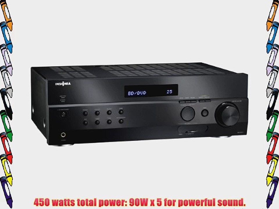 Insignia NS-AV511 Home Theater Receiver - video Dailymotion