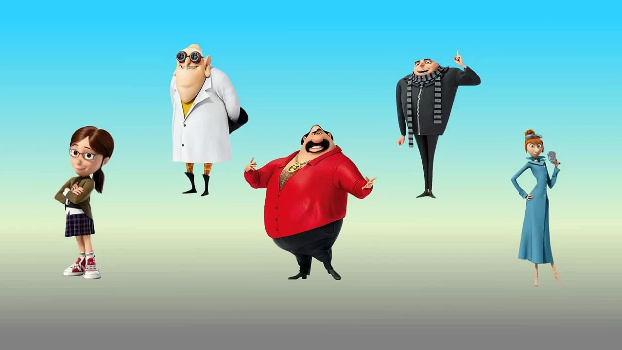 New Despicable Me 2 Finger Family Song Daddy Finger Nursery Rhymes ...