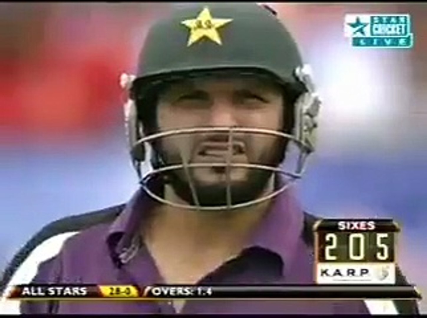 Boom Boom Afridi Sixes