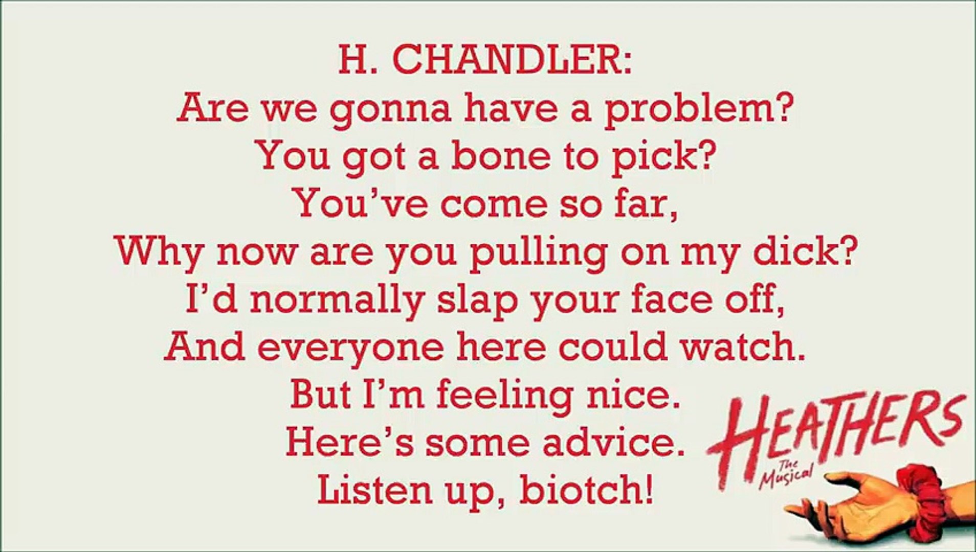 Heathers The Musical Quotes