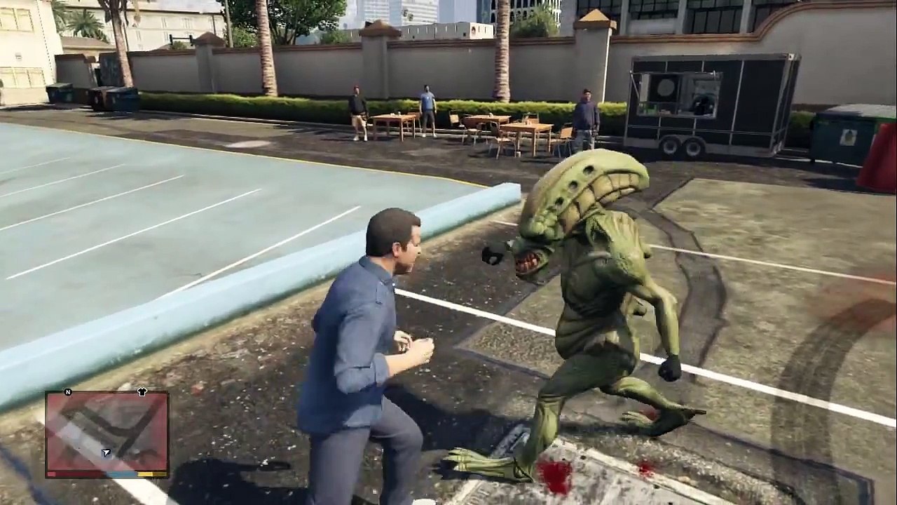 GTA 5 ALIEN EASTER EGG! (GTA 5 Aliens) (Grand Theft Auto 5) "How to ...