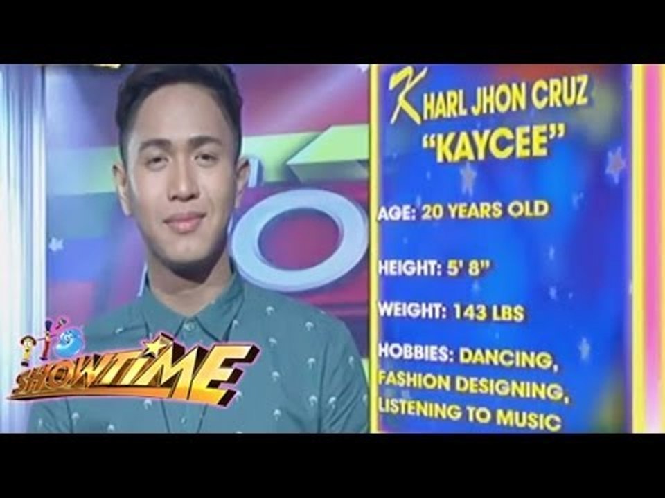 IT'S SHOWTIME I Am PoGay : Kharl Jhon 'KAYCEE' Cruz - video Dailymotion