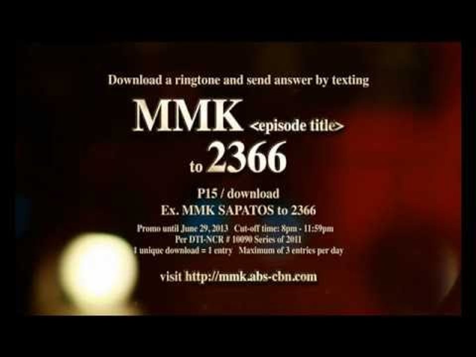 MMK Text Mo, Title Mo Promo! - video Dailymotion