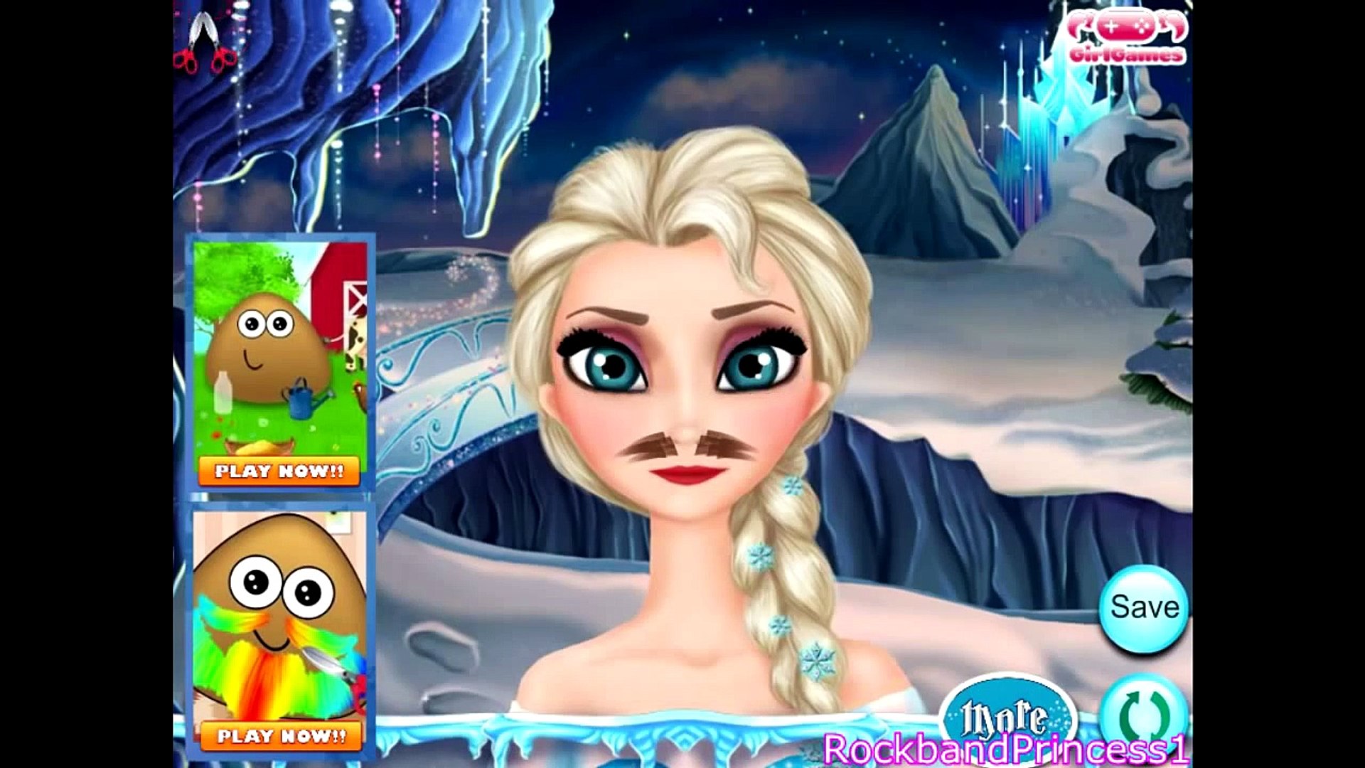 Elsa Frozen Real Haircut Games Elsa | Disney Fanon Wiki | Fandom