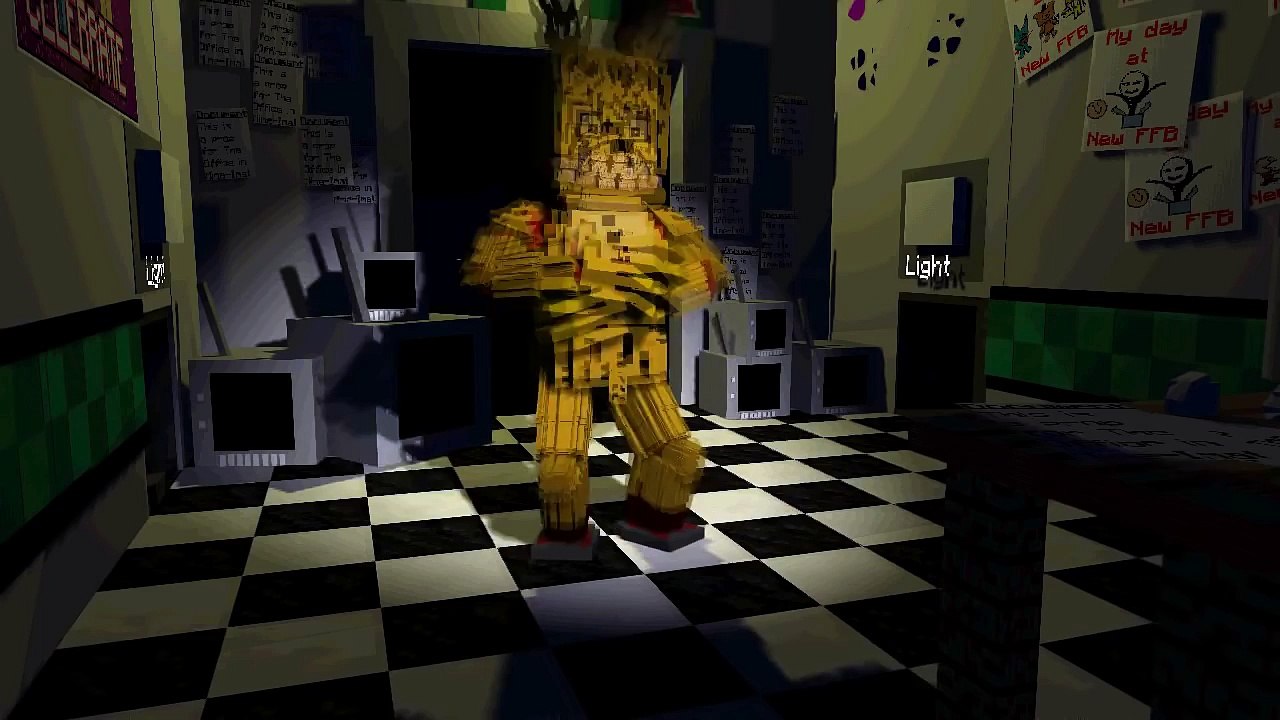 Spooky Scary SpringTrap" - Minecraft/FNaF (Musical Animation) - video ...