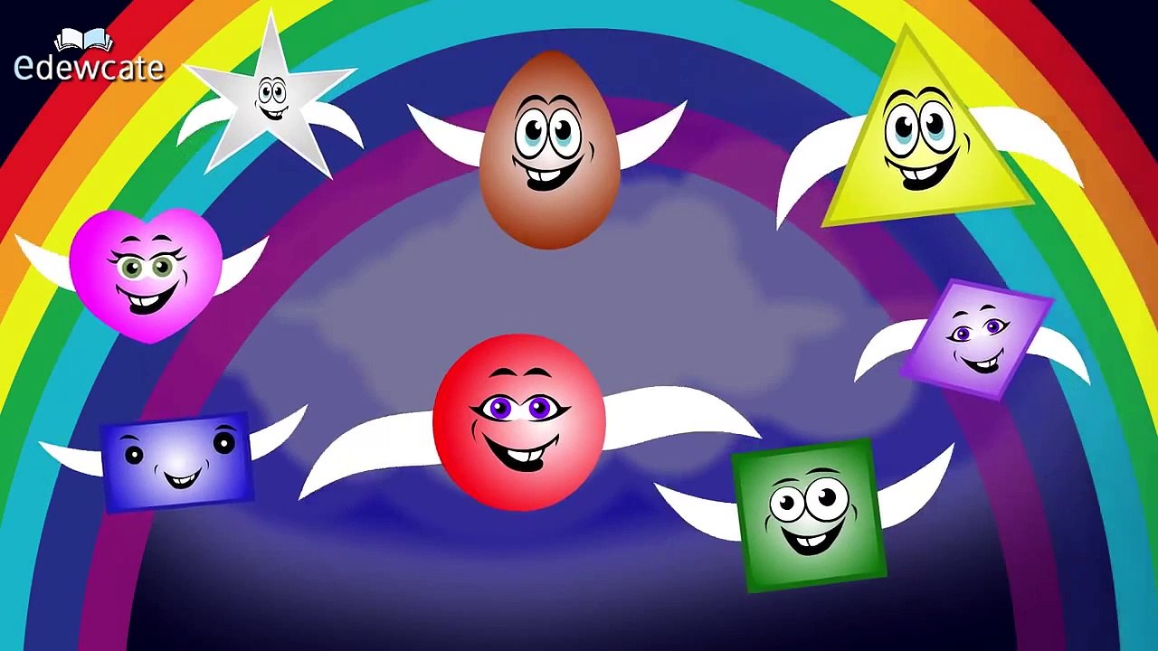 The Shapes Songs for Children | Shapes Rhymes for Children Medley ...