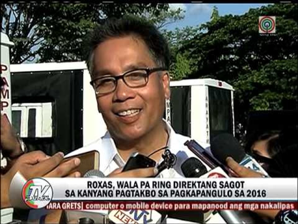 Roxas, tikom ang bibig sa plano sa 2016 - video Dailymotion