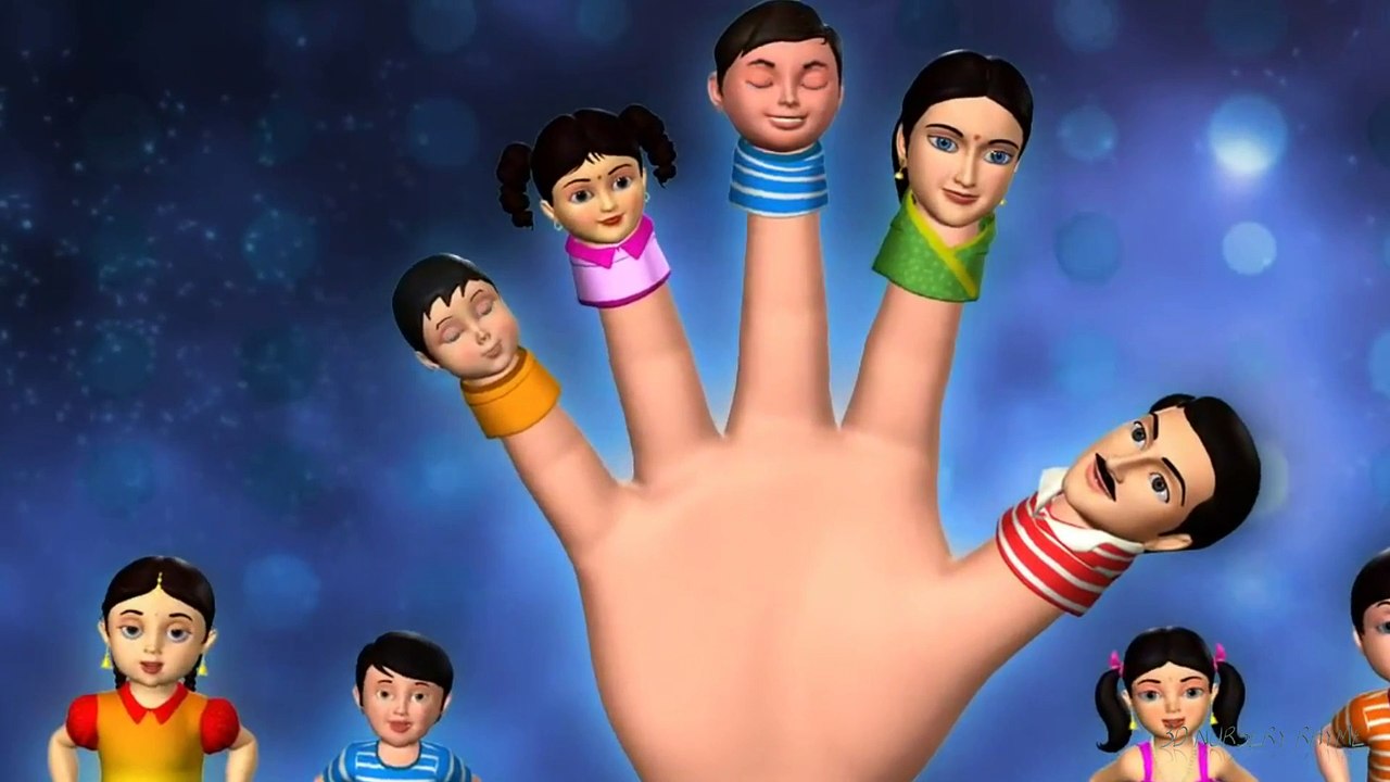 Father finger where are you - 3D Animation Finger family Nursery rhyme ...