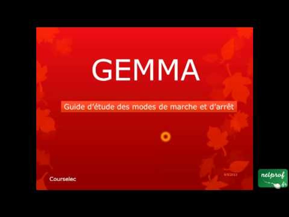 002 / 001 Introduction au GEMMA - Vidéo Dailymotion