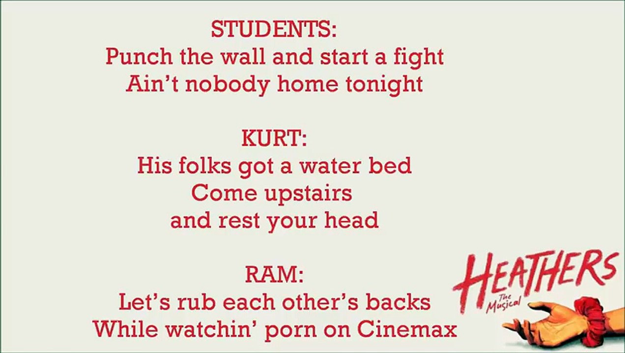 Big Fun - Heathers The Musical LYRICS - Vidéo Dailymotion