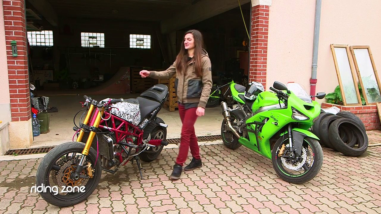 Sarah Lezito : La super-héroïne du stunt (Riding Zone) - video Dailymotion