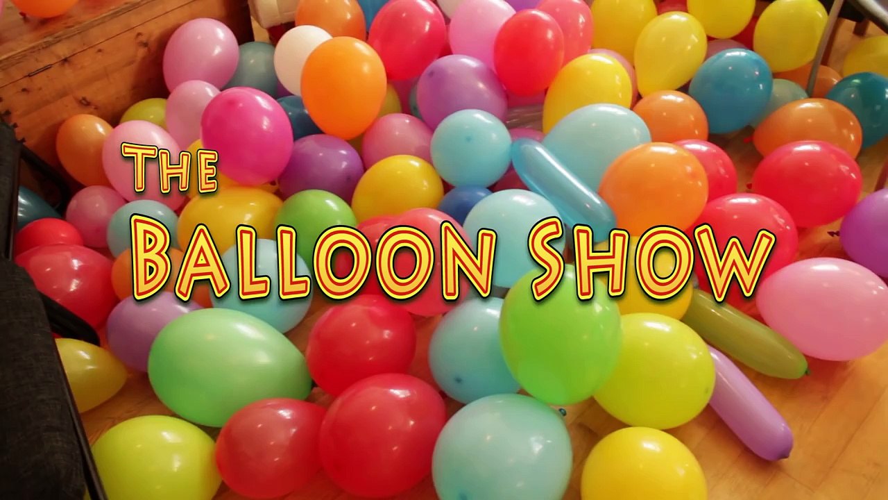 The Balloon Show for learning colors -- children's educational video ...