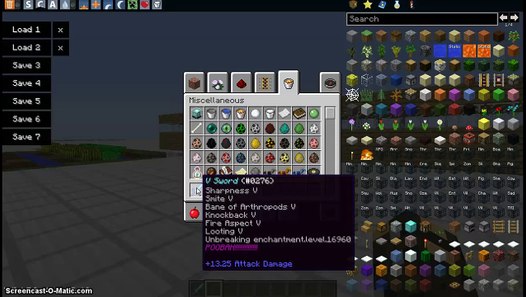 Minecraft command block project - Powerful Swords!! - video dailymotion