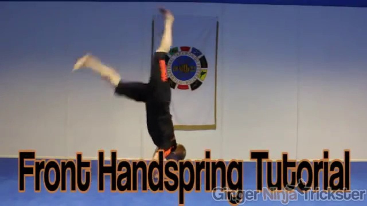 How to do Front hand spring complete video step by step tutorial ...