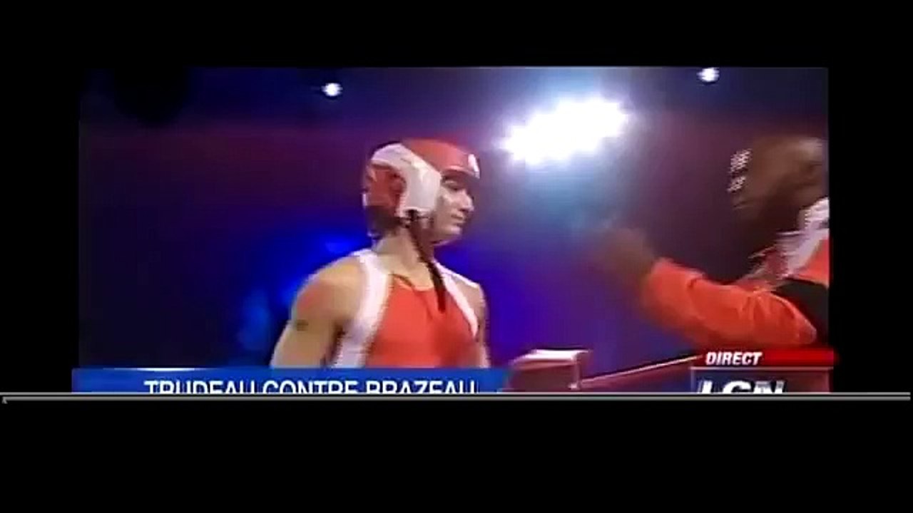 Trudeau vs Brazeau - full fight - Combat Boxe Justin Trudeau Patrick ...