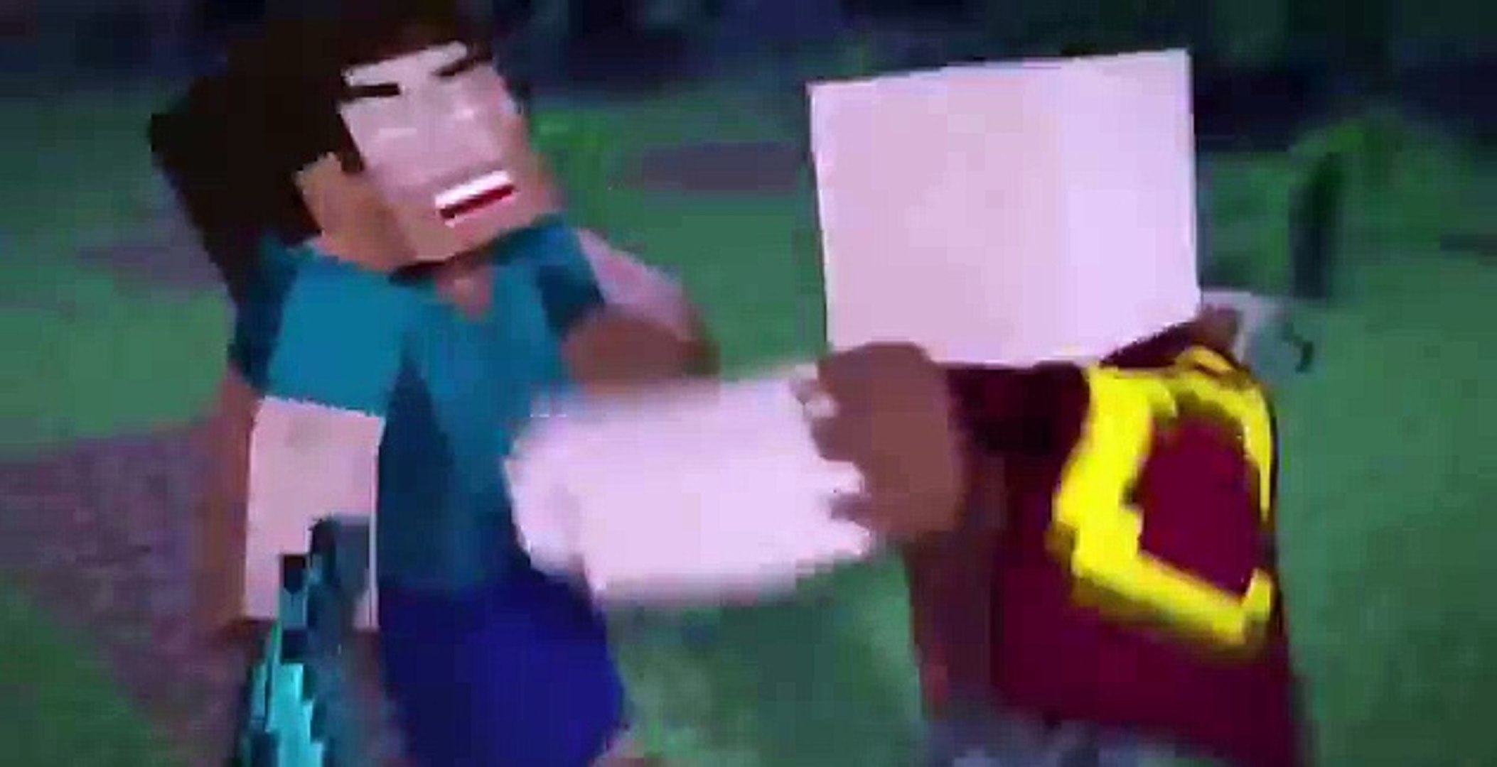 Minecraft Notch Vs Herobrine