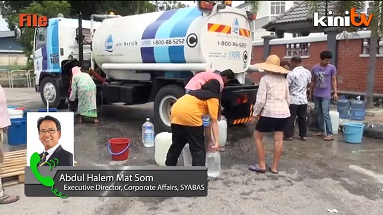 Syabas: We're working 24 hours to provide water - video Dailymotion