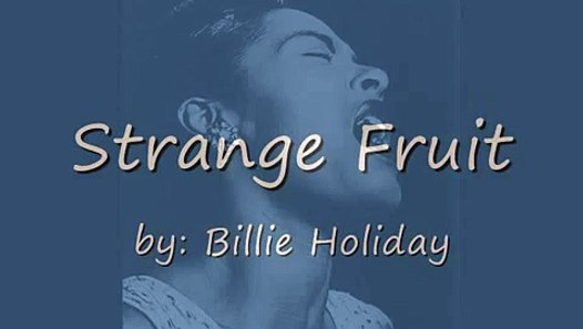 Strange Fruit By Billie Holiday W/ Lyrics - video Dailymotion