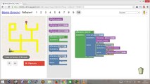 How to Solve Blockly Games Maze Level 10 - video dailymotion