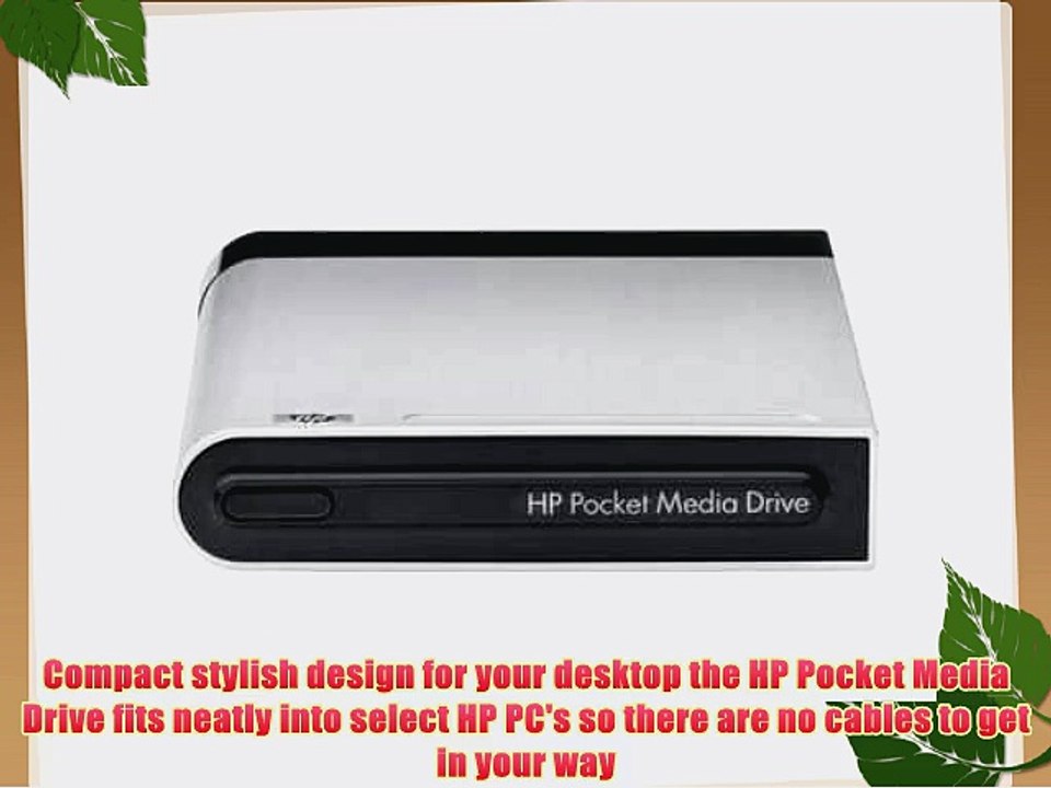 HP Pocket Media Drive 320 GB USB 2.0 Portable External Hard Drive ...