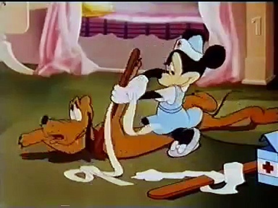 Minnie Mouse, Pluto and Figaro Cartoon - First Aiders (1944) - video ...