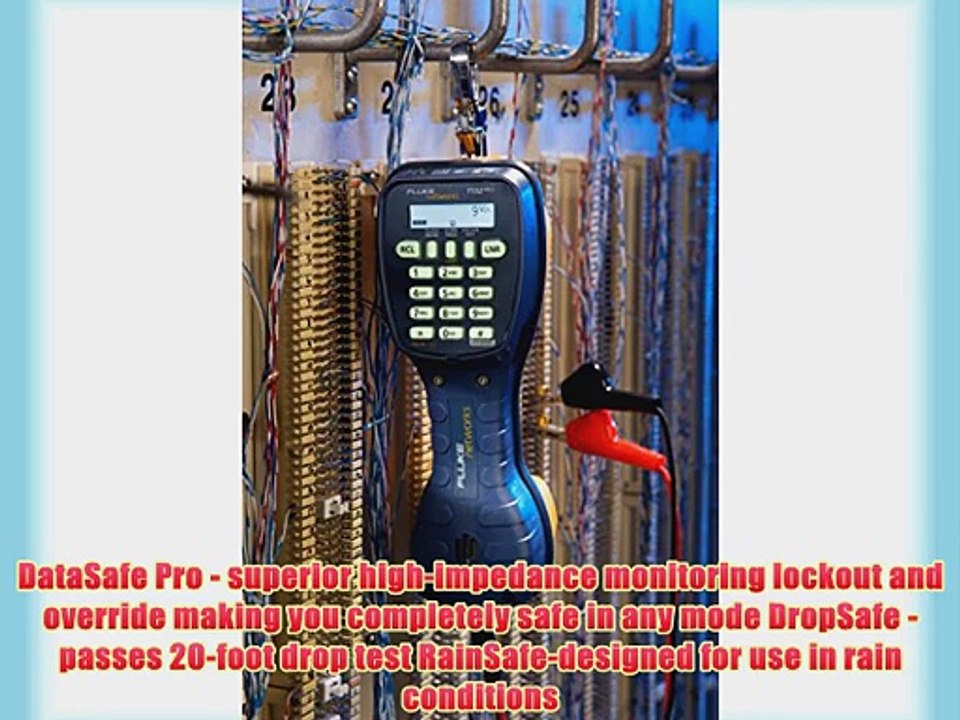 Fluke Networks 52801001 TS52 PRO Telephone Test Set with Piercing Pin ...