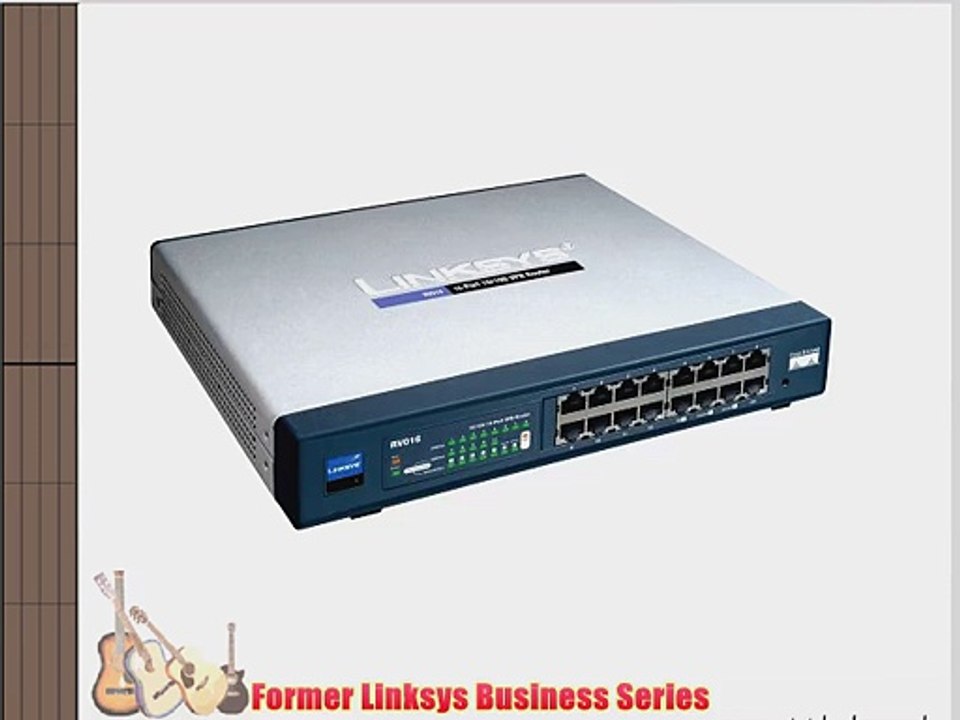 Cisco RV016 16-port 10/100 VPN Router - Multi WAN - video Dailymotion